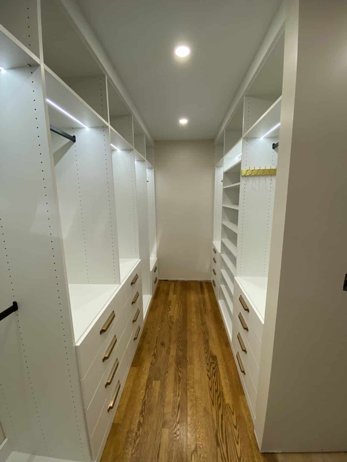 Custom LED Closet Lighting | Closet Parts for Designers